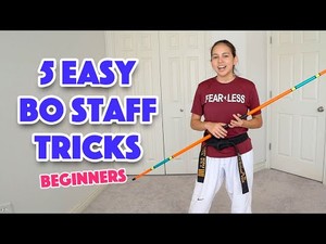 Nunchucks, Kamas, Sword, Bo Staff Tutorials Easy Bo Staff Tricks for ...
